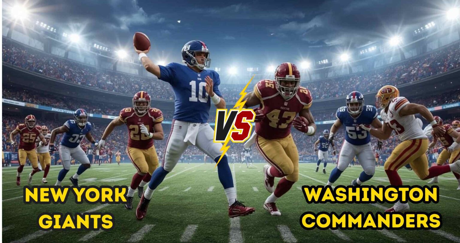 New York Giants vs Washington Commanders Match Player Stats & Game Analysis